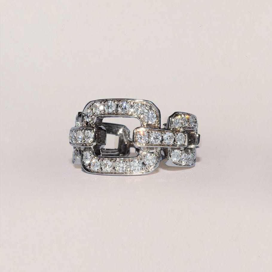 Chanel Diamond Chainlink Ring | Meaden Master Jewellers